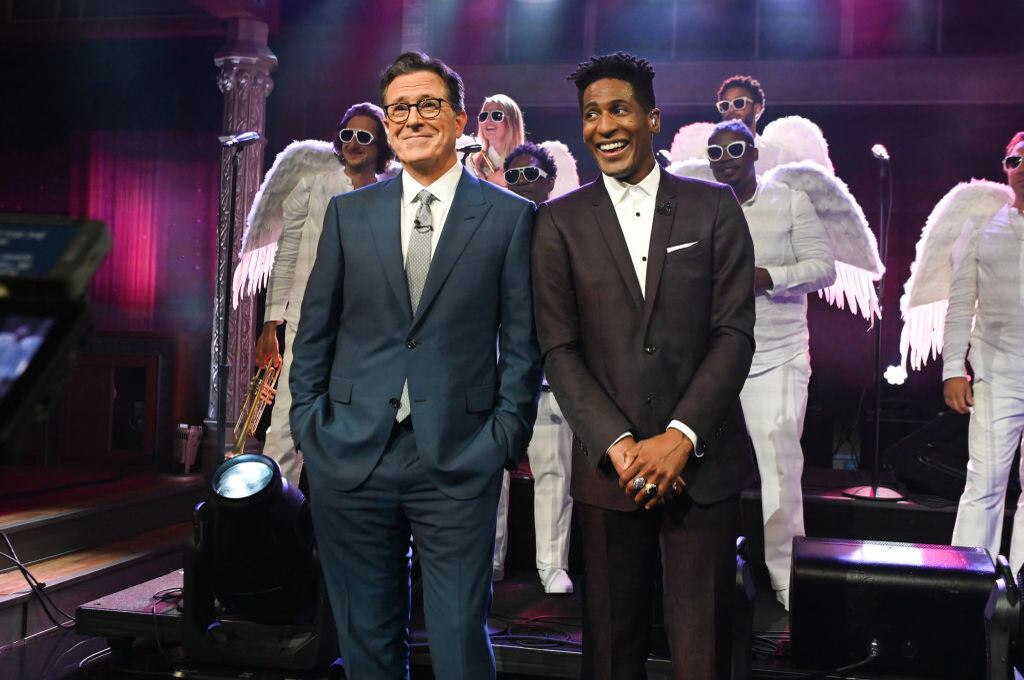 Jon Batiste Hints at Stephen Colbert’s Next Move: ‘He Won’t Be Silenced’