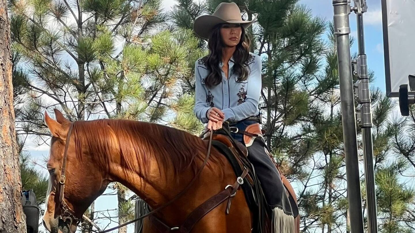 All of ICE Barbie Kristi Noem's Most Heinous Cosplay Outfits