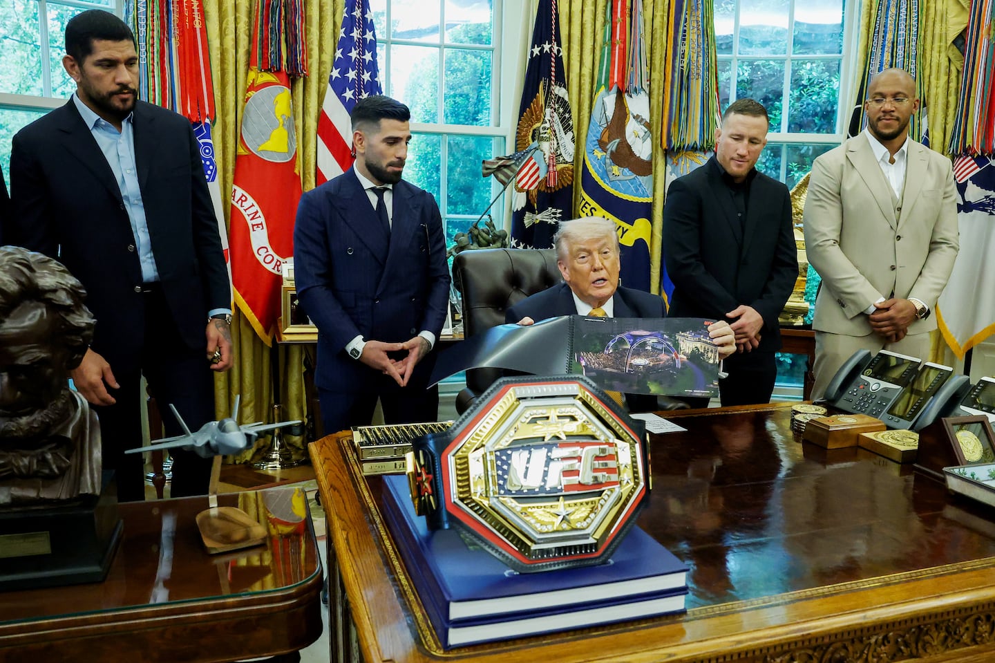 Trump Administration Goons Melt Down in Last-Minute Battle Over UFC Circus