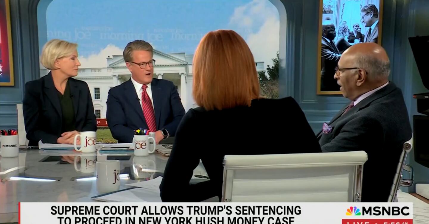 ‘Morning Joe’ Panelist Michael Steele ‘Cooks’ Scarborough for Making ...