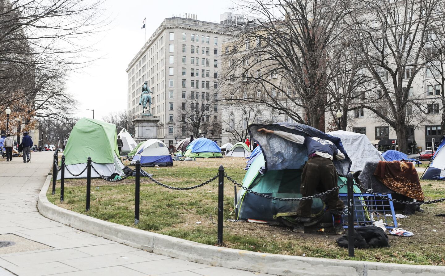 Trump Orders D.C. Mayor to ‘Clean Up All of the Unsightly Homeless ...