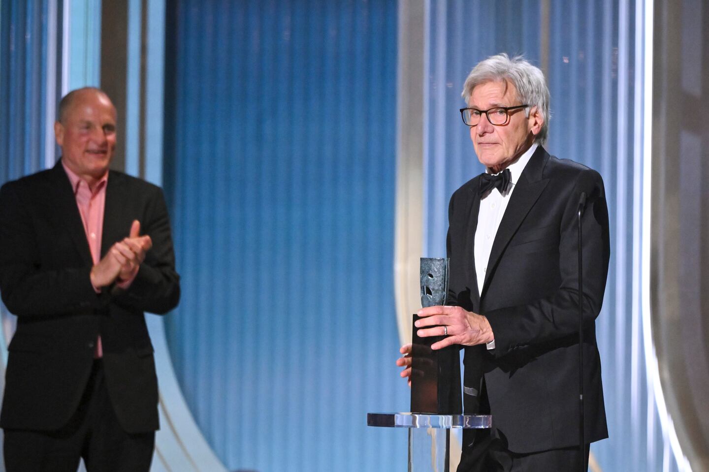 Harrison Ford, 83, Fights Back Tears Accepting Award for ‘Being Alive’