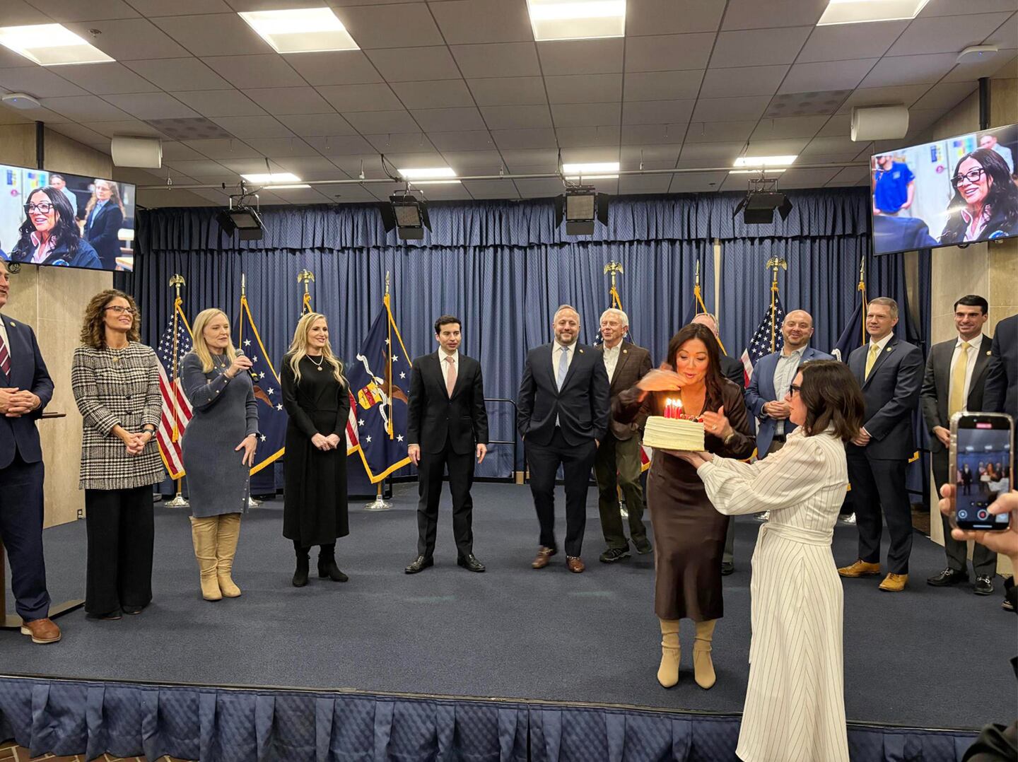 Trump Cabinet Goon Busted at Party She Claimed Never Happened
