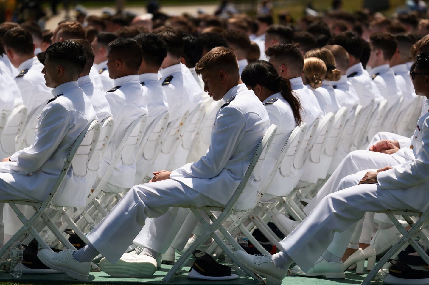 Trump, 79, Thirsts Over ‘Attractive’ Male Coast Guard Grads