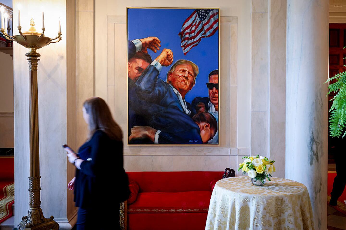 Donald Trump Wrecks Iconic White House View With Tacky Walk of Fame