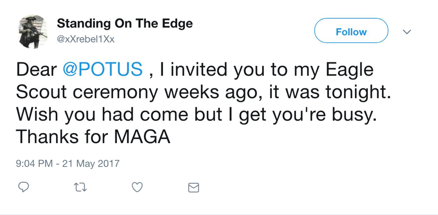 Islamberg Muslim Massacre Plot Suspect Invited Trump to His Eagle Scout ...