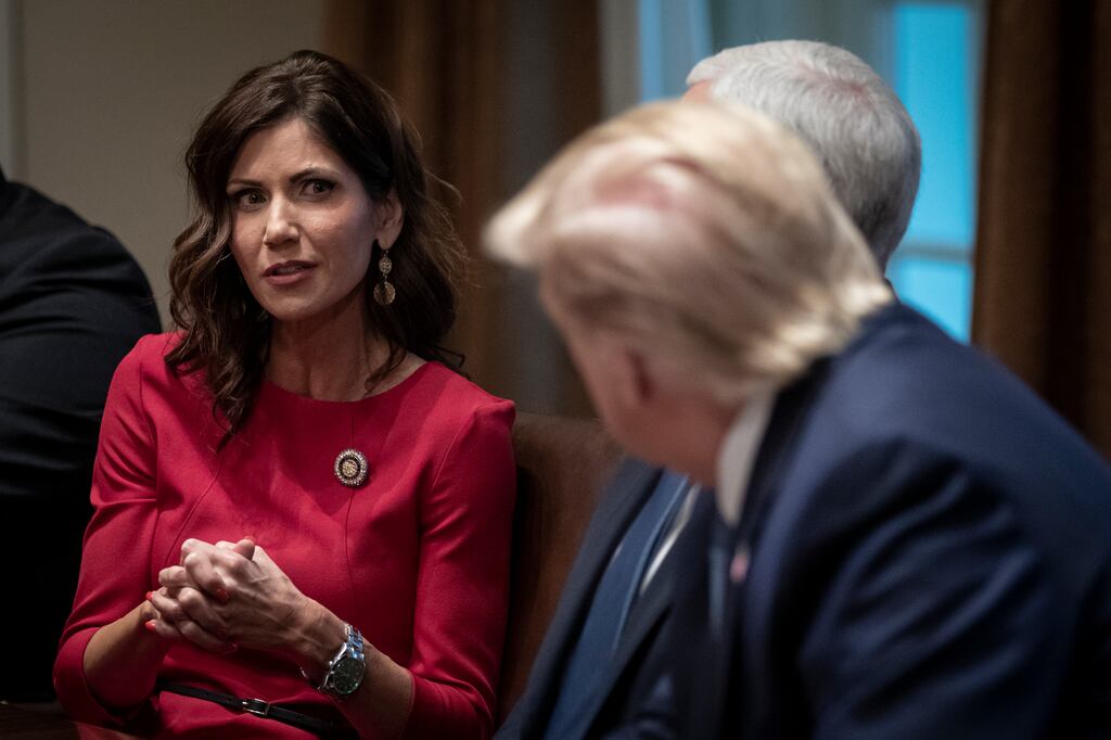 South Dakota Gov. Kristi Noem Seals Her Reputation as COVID’s Cartoon ...