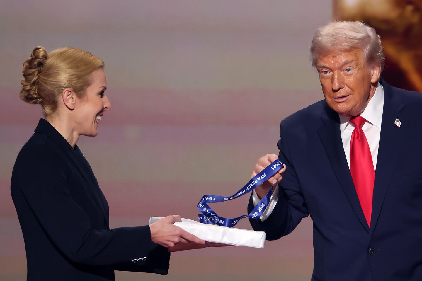 Trump Gets Fake Peace Prize at Tacky Kennedy Center Takeover