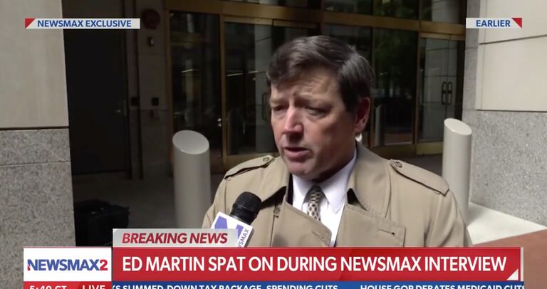 Failed Trump Nominee Ed Martin Breaks His Silence After Being Spit on ...