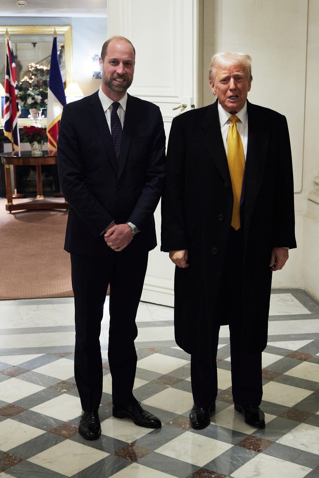 Donald Trump’s True Height Exposed as 6’3” Prince William Towers Over Him