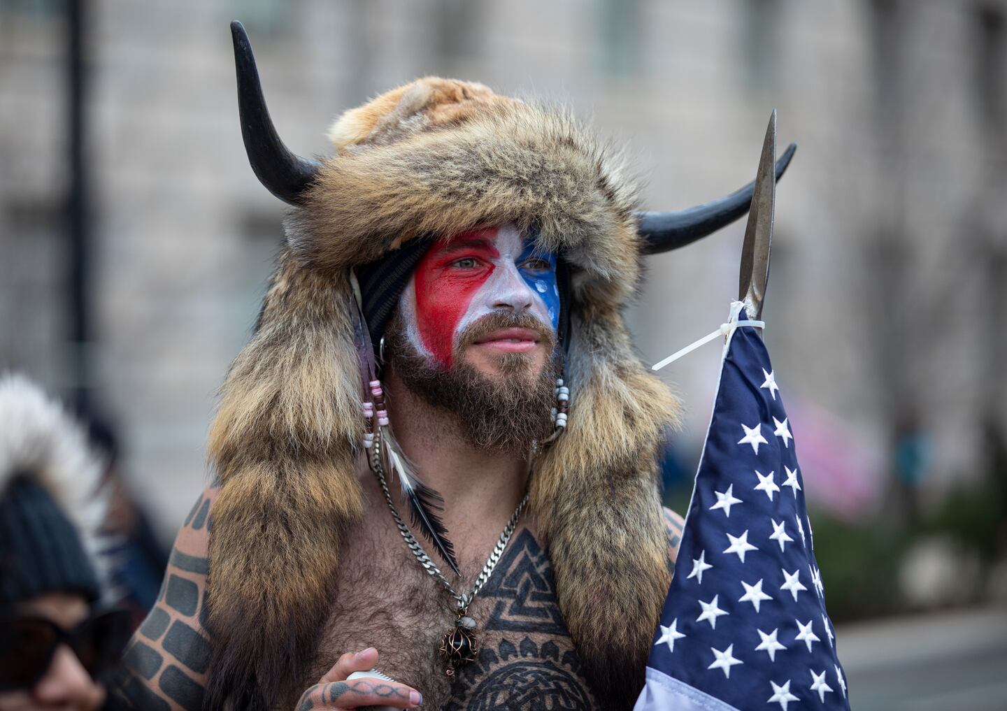 QAnon Shaman Running for Governor After Breaking From Trump