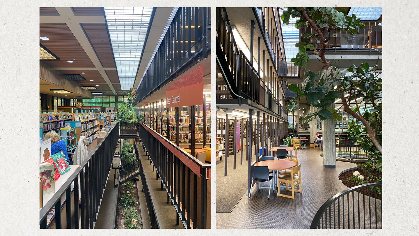 You Must Cover Your Eyes to See this Amazing Library