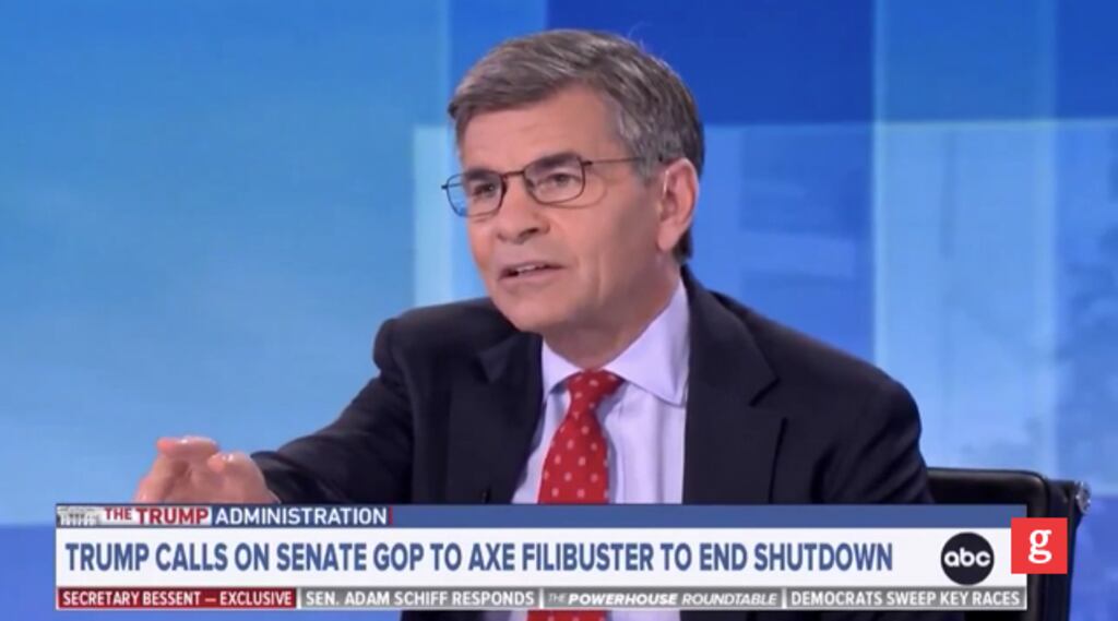Bessent Erupts in Shouting Match With Trump’s Nemesis ABC News Anchor