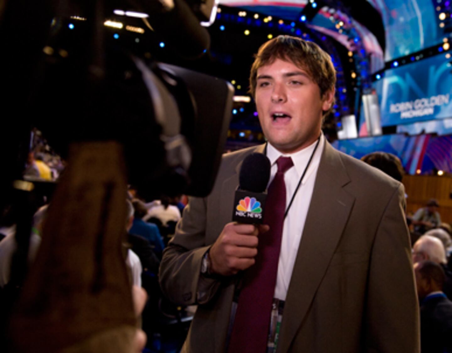 Luke Russert Finds His Footing at MSNBC