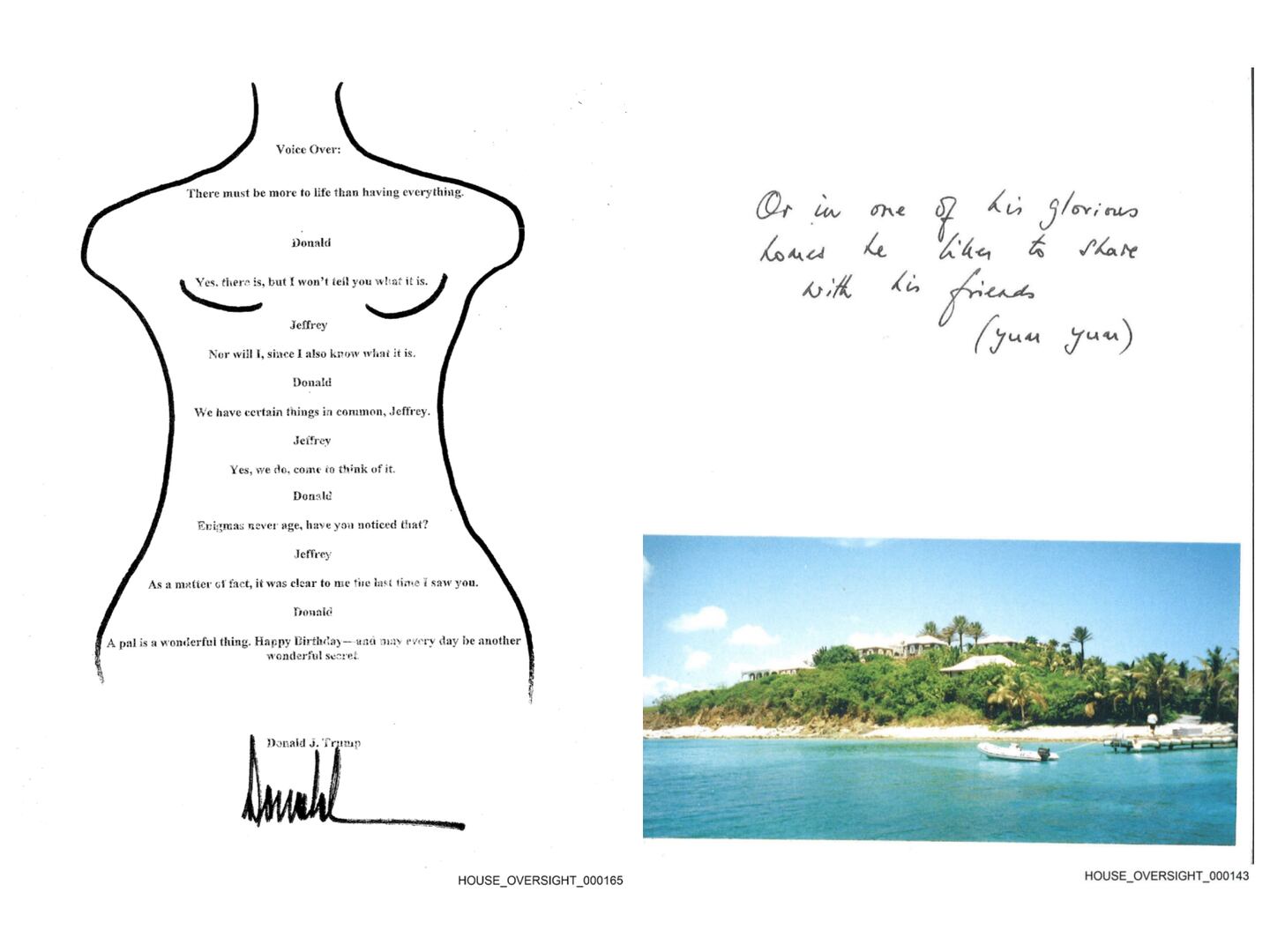 Jeffrey Epstein Friends Spilled Sick Secrets in 238-Page 50th Birthday Book