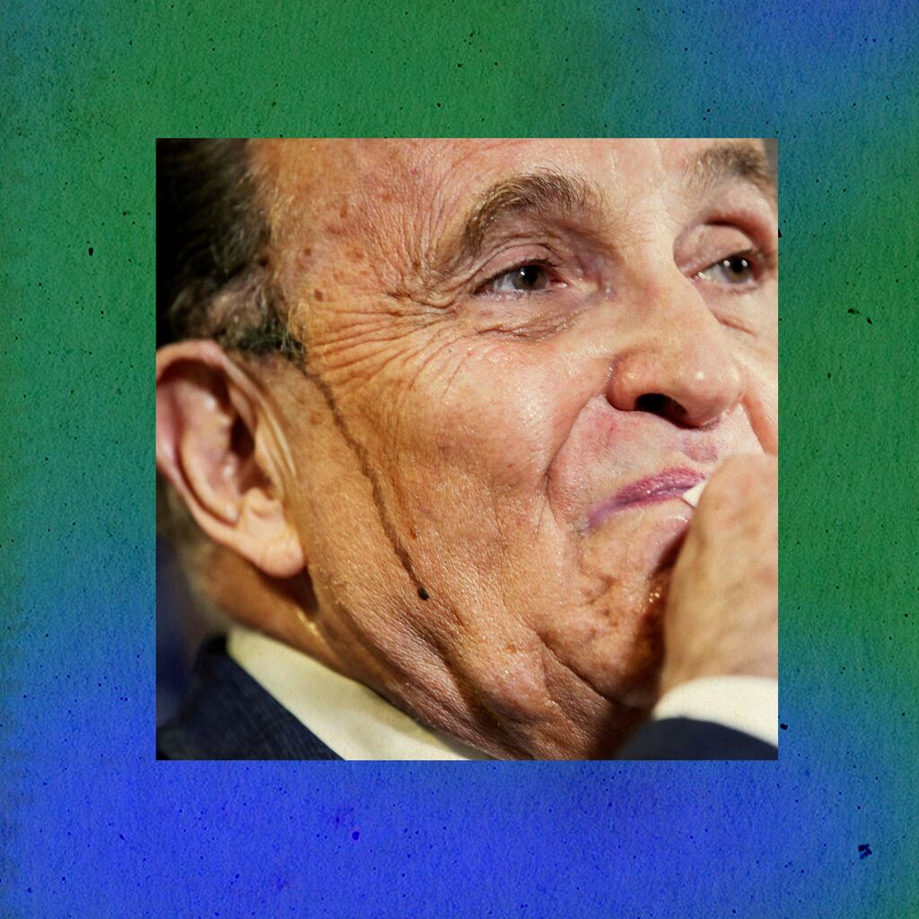 Rudy Giuliani’s RICO Origin Story Is as Fake as His Hair Color
