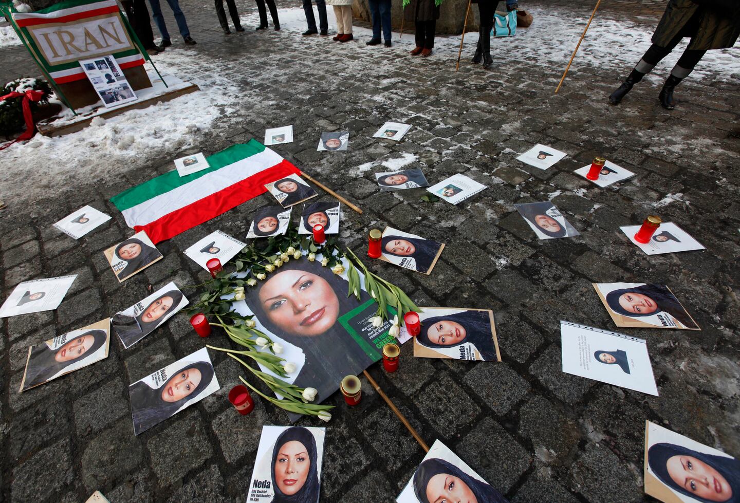 Neda Agha-Soltan’s Blood Stained the Ground Where Iranians Protest Today