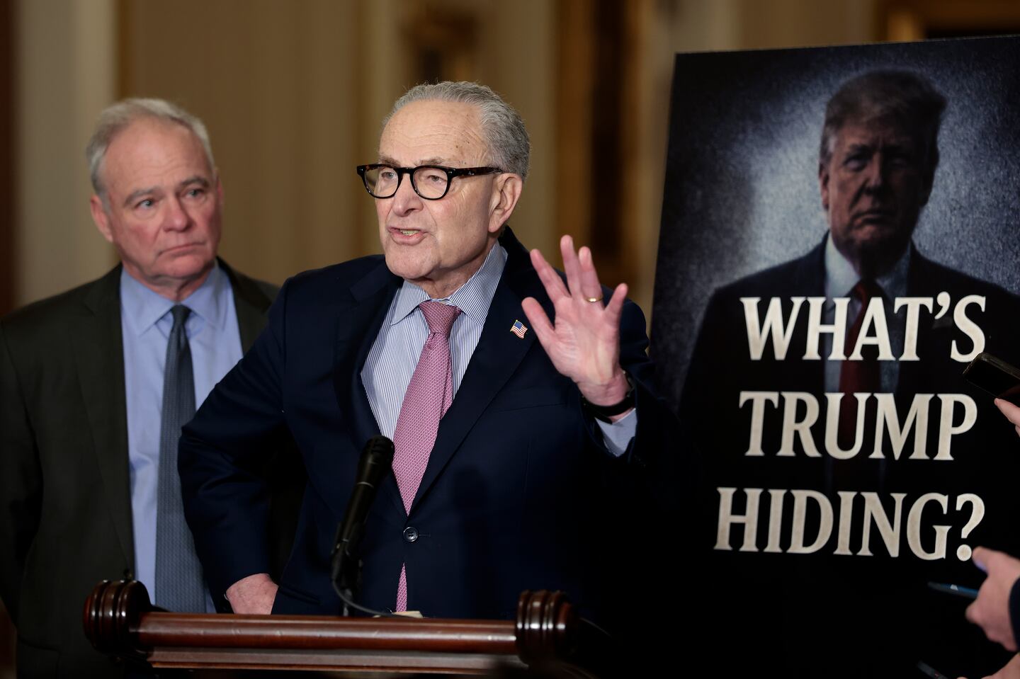 Chuck Schumer Rips ‘Full of S**t’ Trump Administration Over Epstein ...