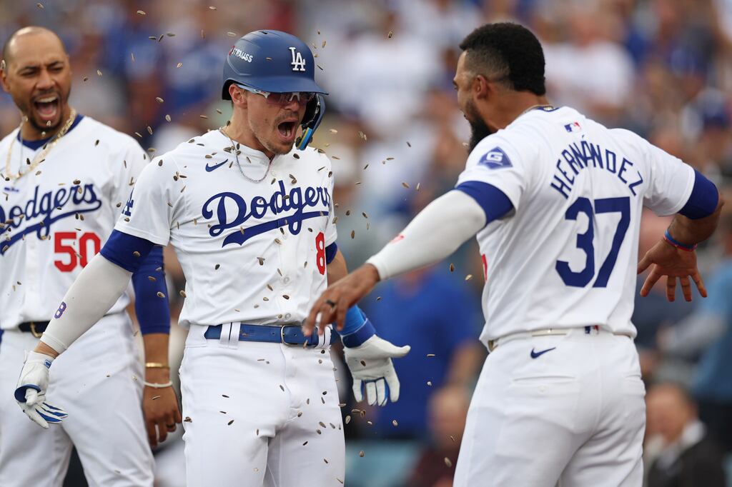 Dodgers Star Enrique Hernandez Debuts ‘Crotch Bump’, Drops F-Bomb on ...