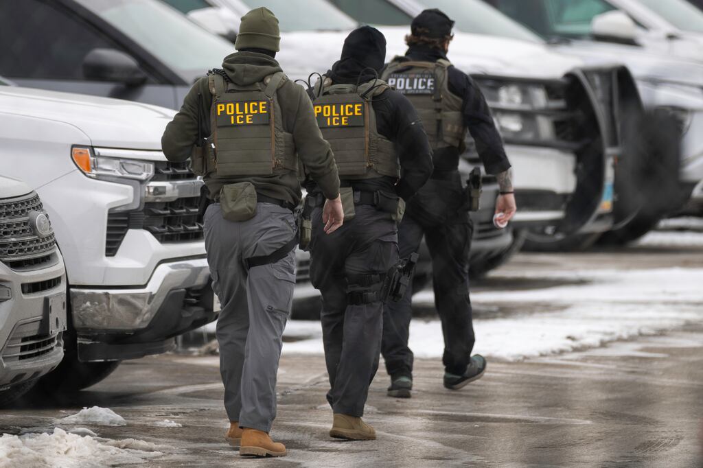 Laughing ICE Goons Seize Dad Who Fled Ukraine War at Walmart