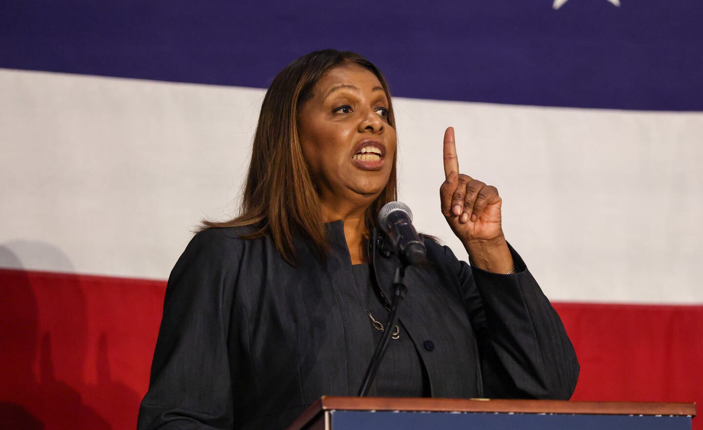 Donald Trump Calls Top Blue State Official Letitia James ‘Scum’ In ...