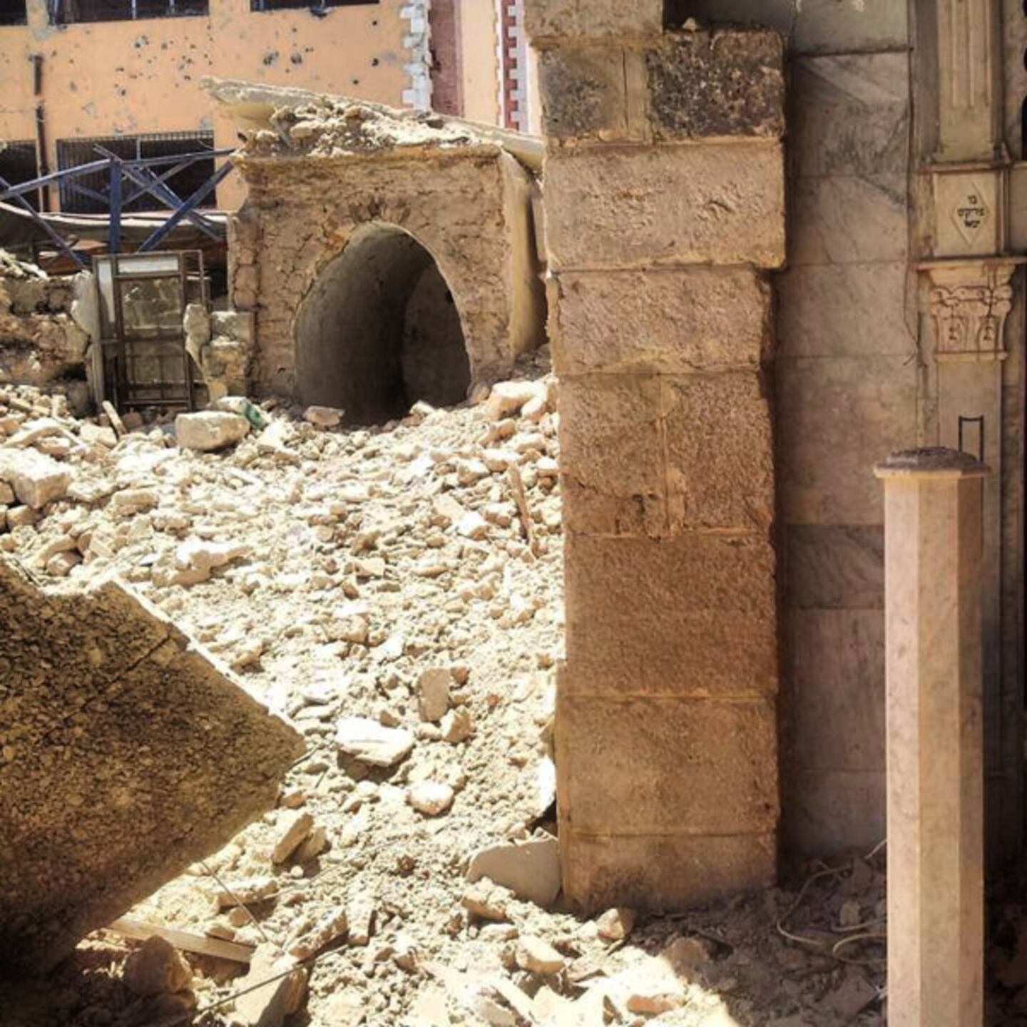 Exclusive Pictures: Syria’s Oldest Synagogue, Destroyed by Assad