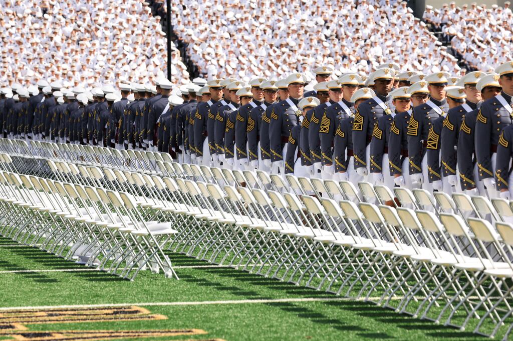 Trump Hijacks West Point Graduation to Rant About ‘Drag Shows’