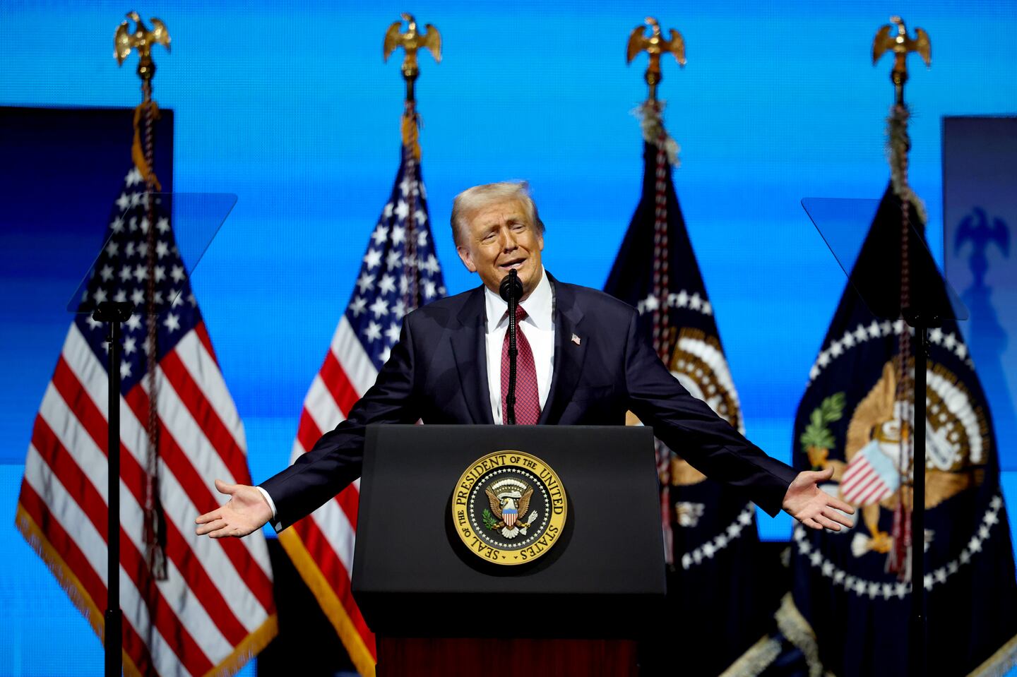 Donald Trump, 79, Busts Out Cringe Dance Moves to Cheer Himself Up