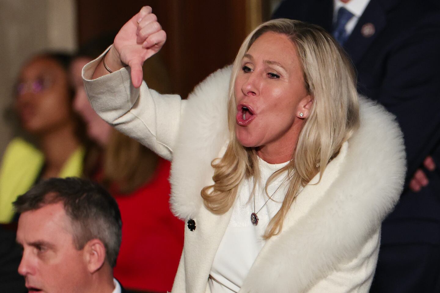 Marjorie Taylor Greene Says ‘I’d Clear the Field’ in Governor Race—But ...