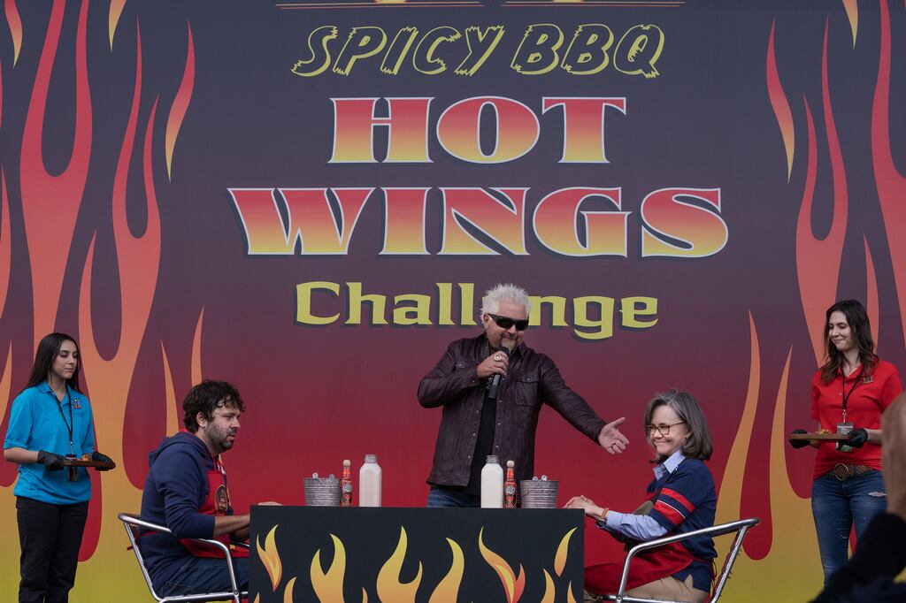 ‘80 for Brady’ Guy Fieri Cameo Lights Sally Field on Fire