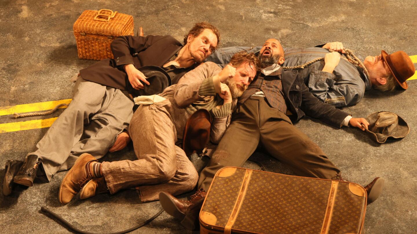 Review: Michael Shannon and Paul Sparks Make Witty Sense of ‘Waiting ...