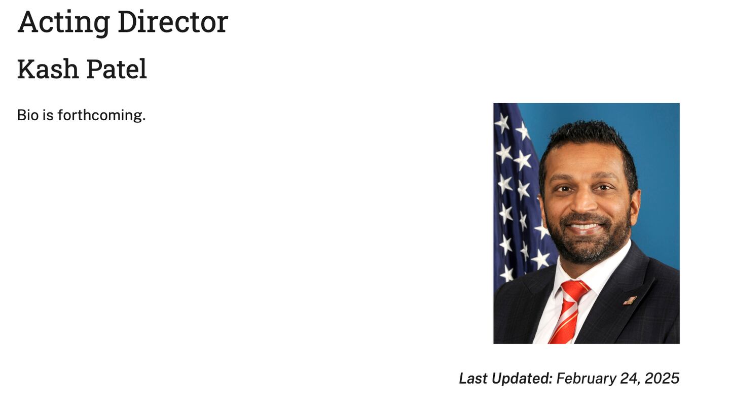Kash Patel Reportedly Removed as Acting ATF Director After Ghosting Gig