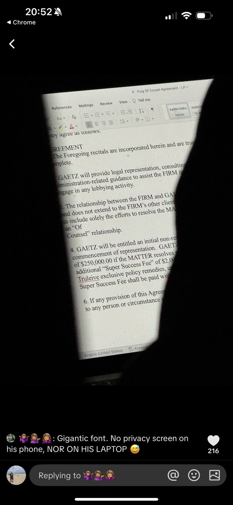 Matt Gaetz Accidentally Reveals Lucrative Trump-Whispering Weed Deal