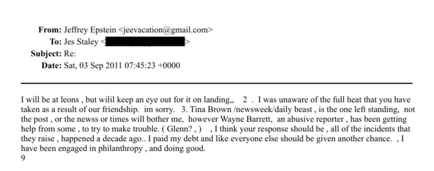 How Furious Epstein Fought to Stop the Daily Beast From Telling the Truth