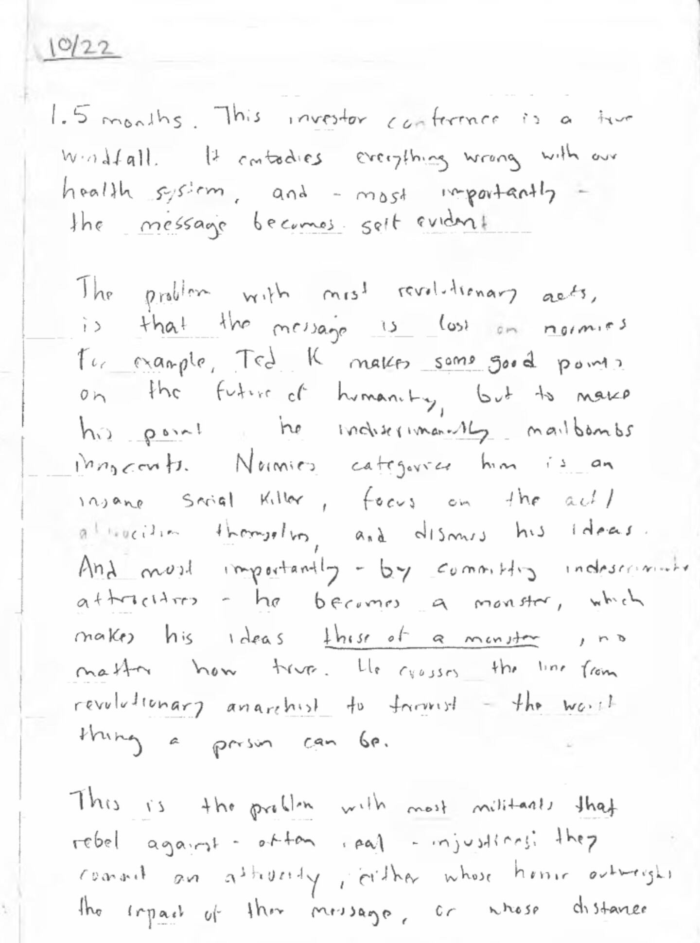 Luigi Mangione’s Secret Diary Entries Revealed