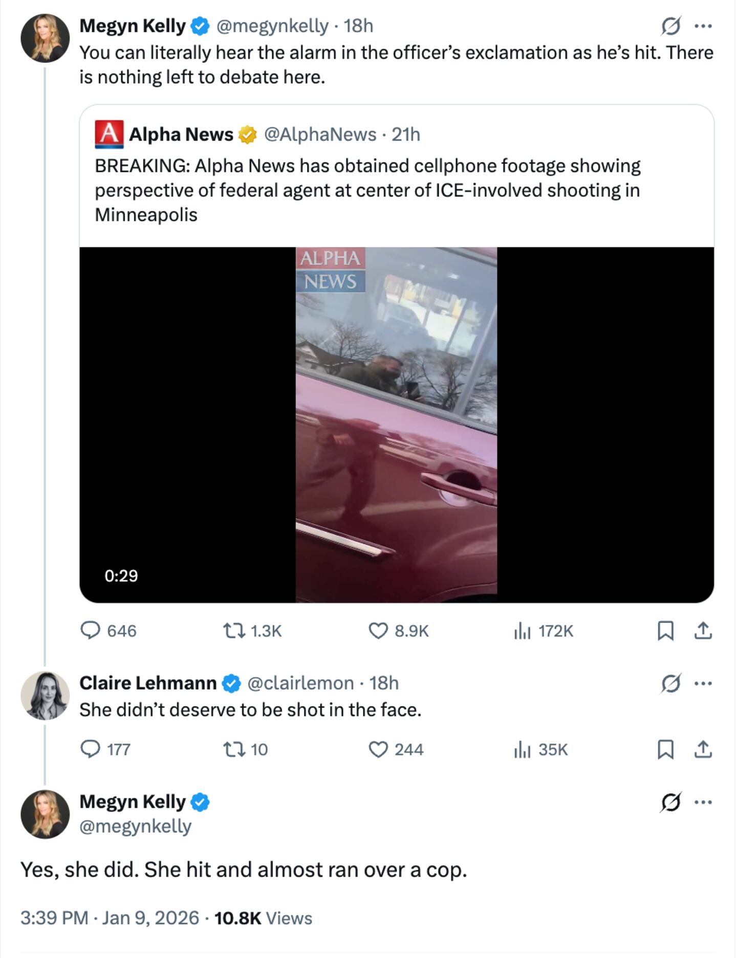 Megyn Kelly Torched for Bloodthirsty Take on ICE Shooting