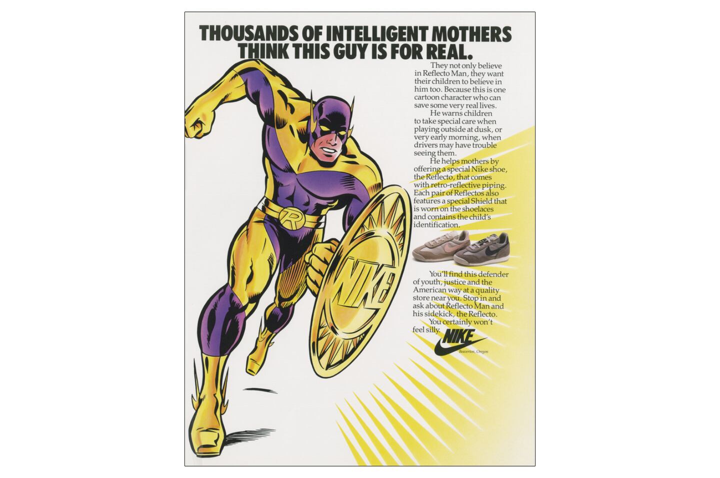 The Weird and Glorious Reign of Nike's Superhero Swoosh