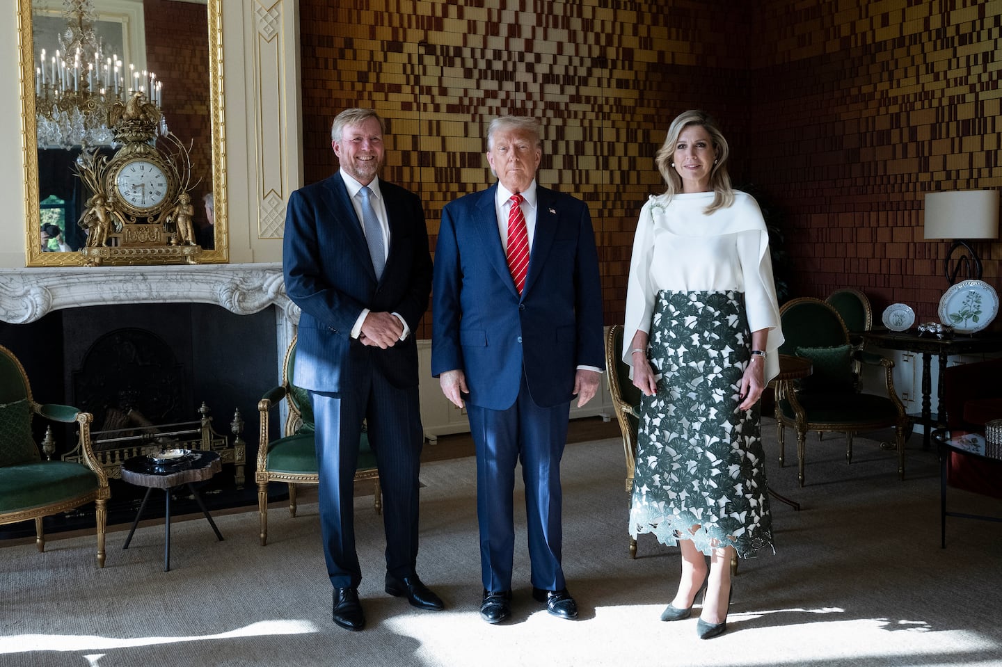 Dutch Queen Máxima Appears to Mock Trump to His Face During NATO Visit