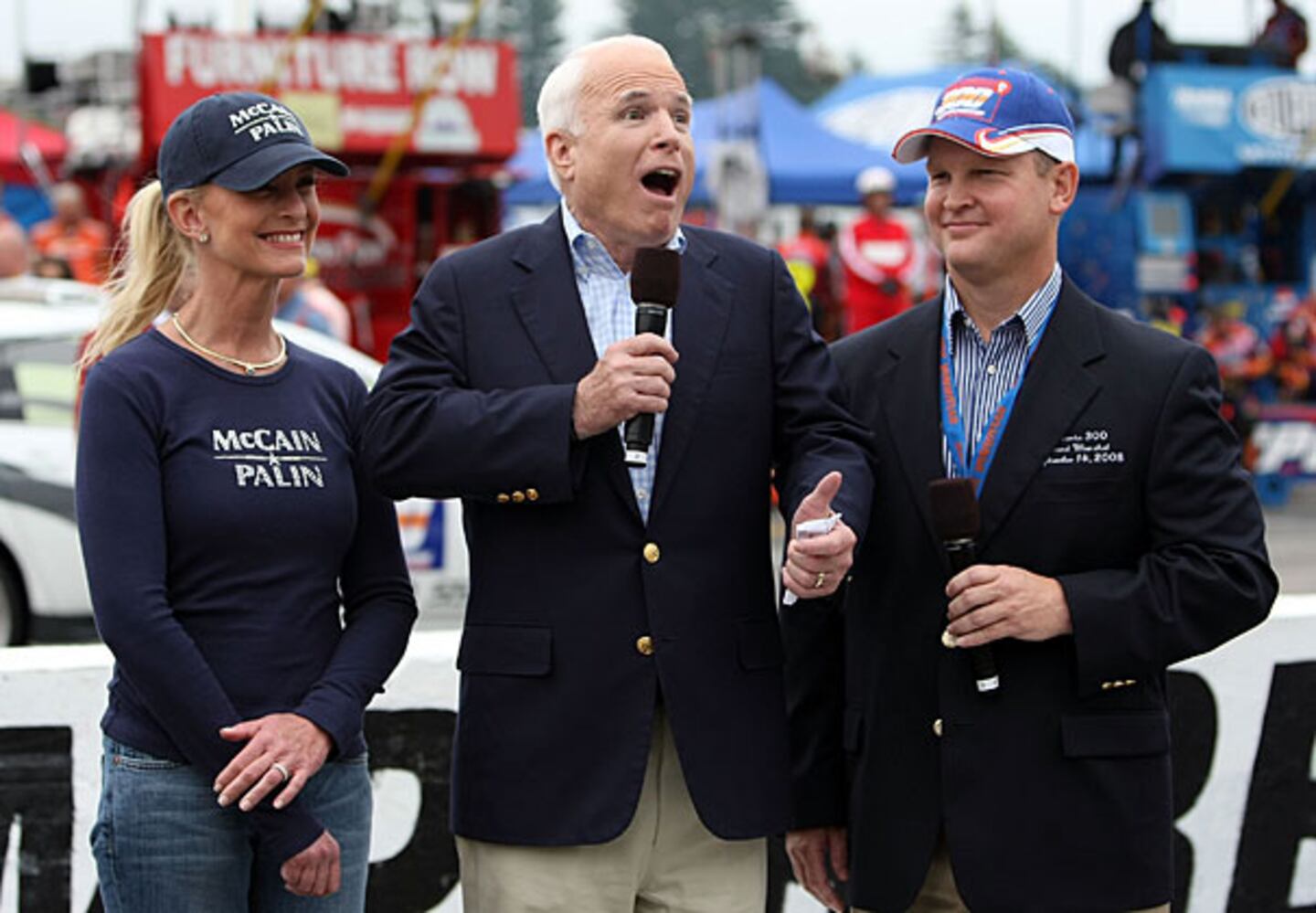 John McCain's Thumbs Up