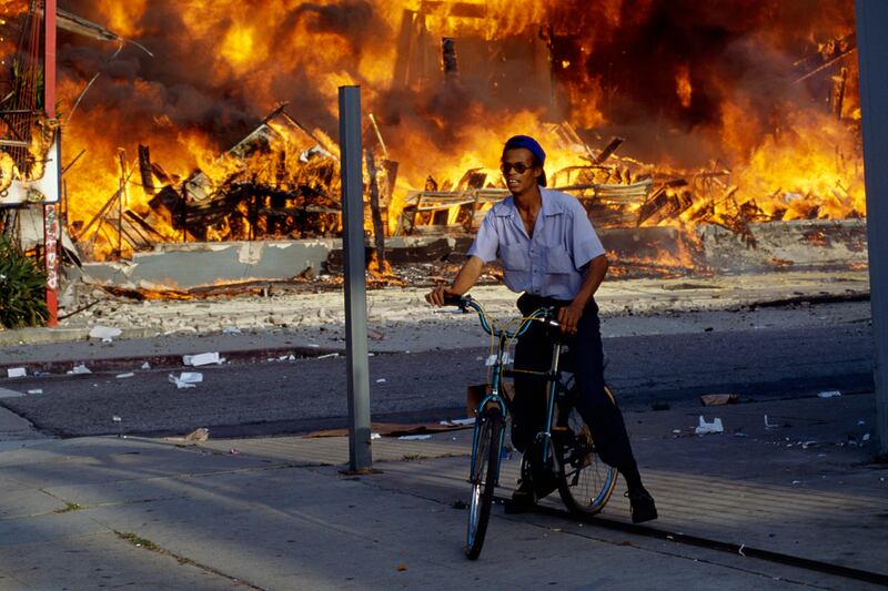 Dramatic L.A. Riots Photos