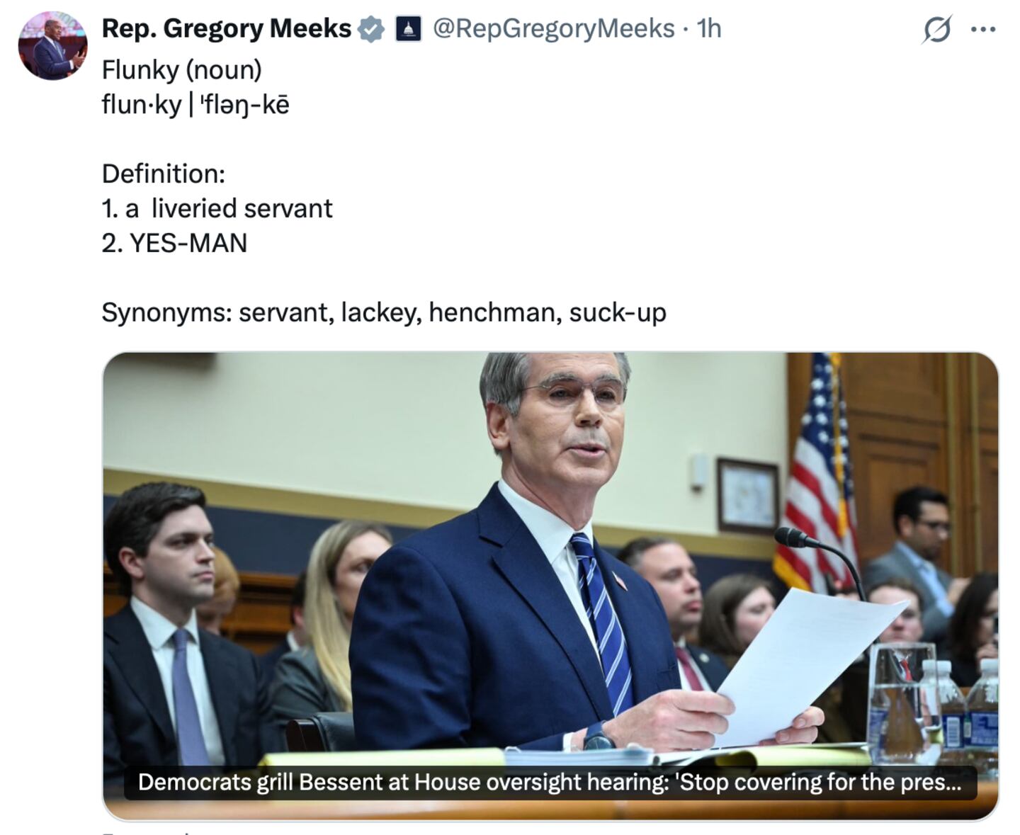 Top Trump Goon Hearing Descends Into Wild Shouting Match