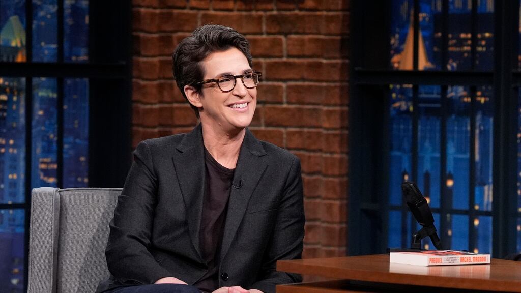 Rachel Maddow’s MSNBC Replacement Loses Half of Her Viewers