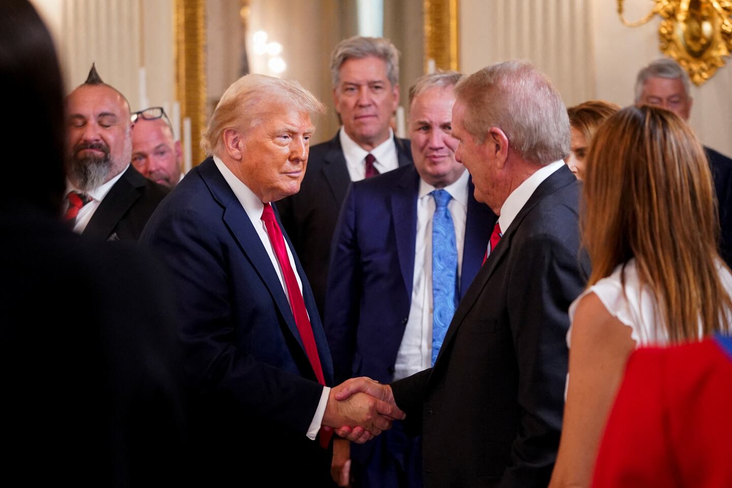 Donald Trump Curses During White House Faith Office Luncheon Speech