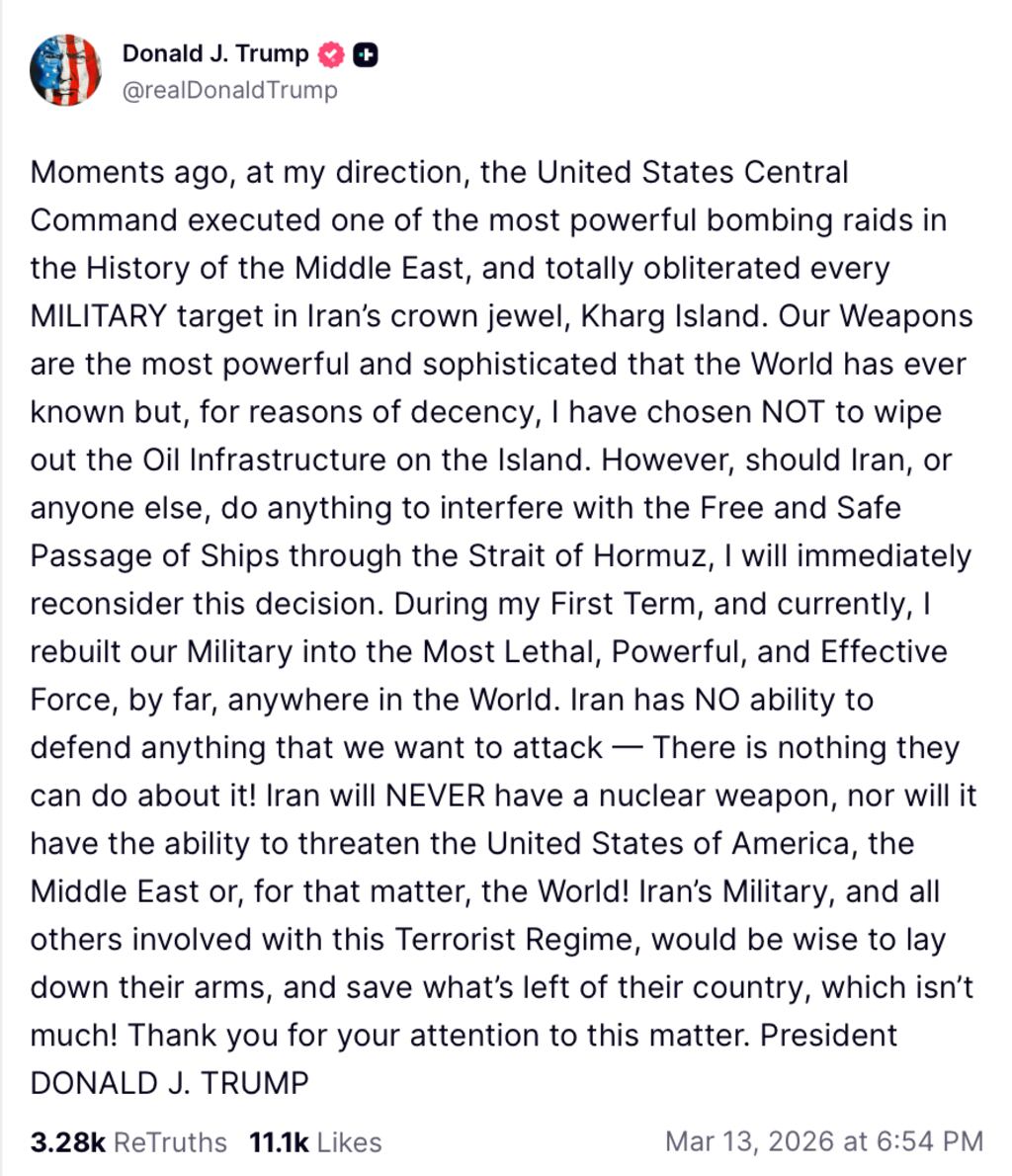 Frantic Donald Trump Ramps Up Iran War by Personally Ordering Major Strikes