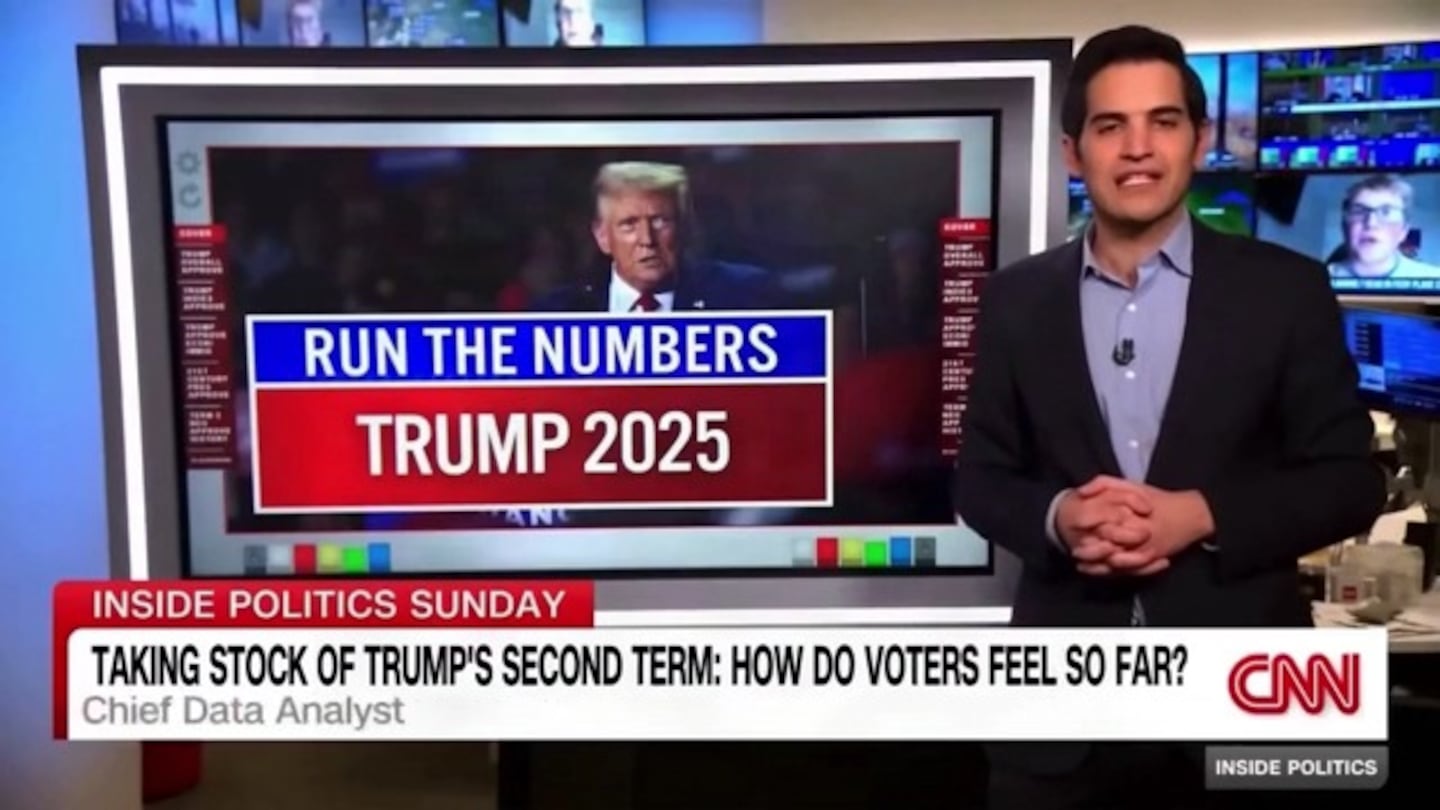 CNN Data Guru Reveals Trump’s Devastating Drop in Approval Rating
