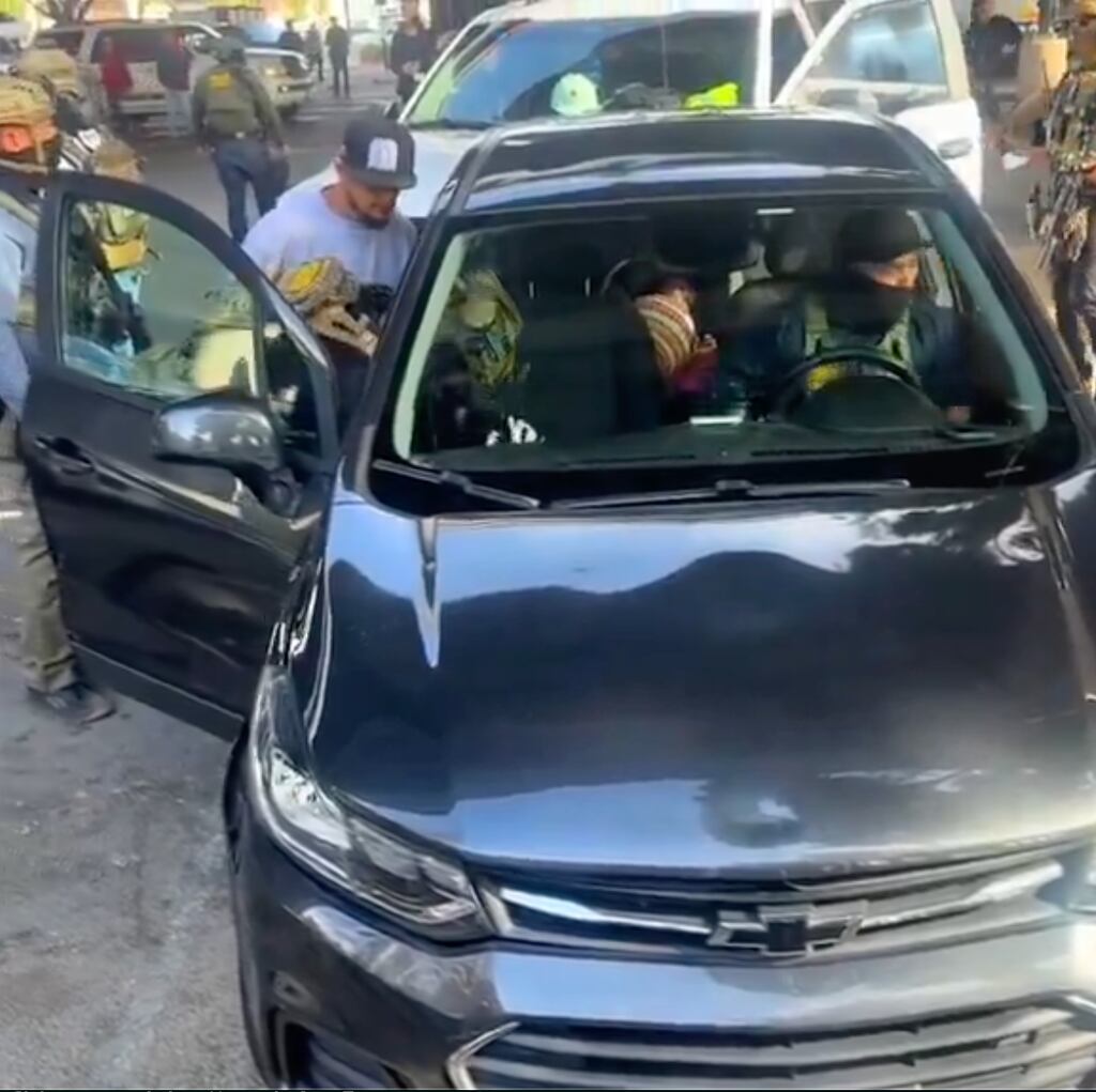 Masked Trump Goons Snatch Dad’s Car With Toddler in the Back