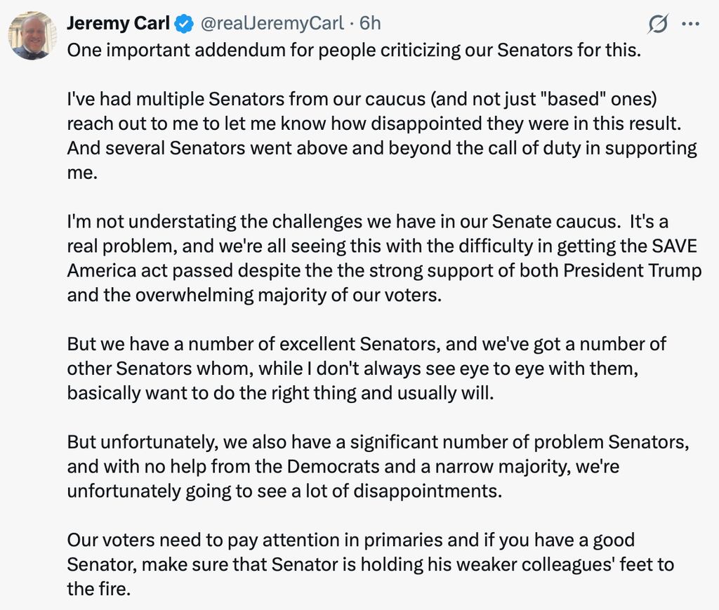 Trump Pick Jeremy Carl Withdraws After Wild Race Comments Revealed