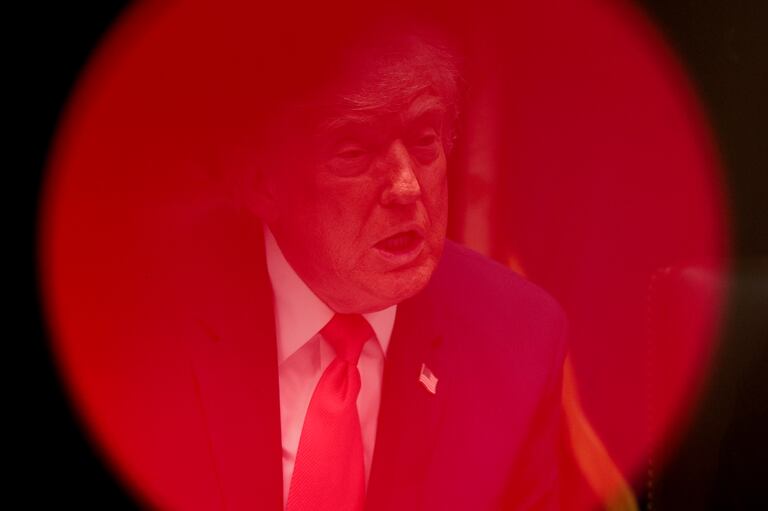 See Every Angle of Donald Trump, 79, Nodding Off in His Own Cabinet Meeting