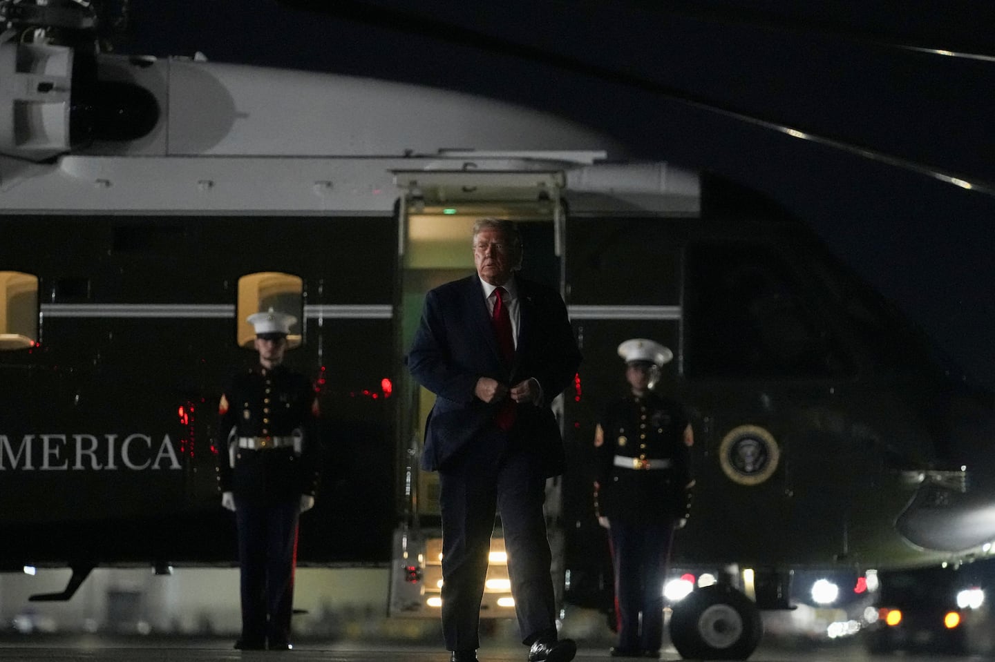 Trump, 79, Struggles to Walk in a Straight Line After MSG Humiliation