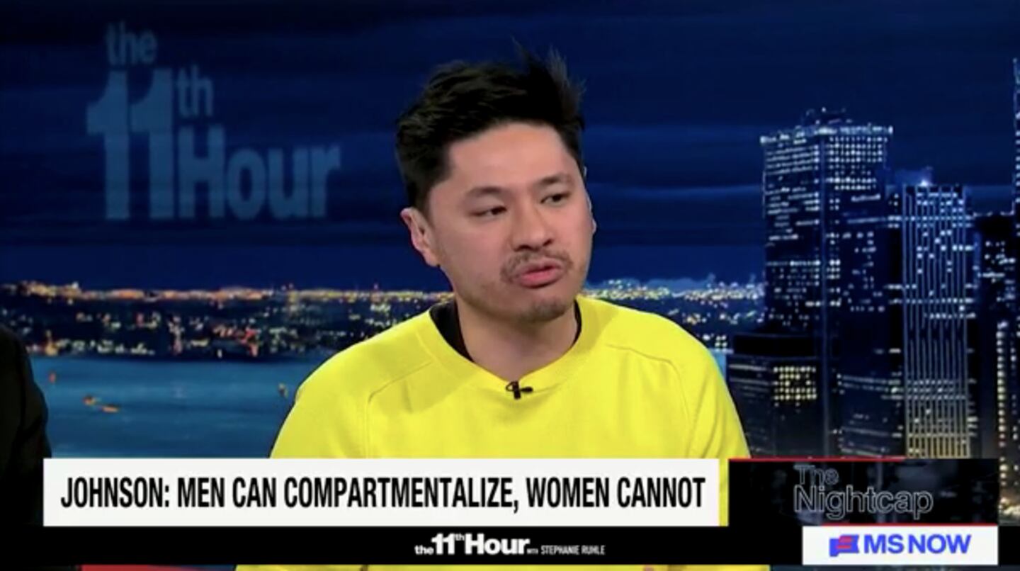 MS NOW Host Loses It at Johnson’s Bonkers Claim About Women
